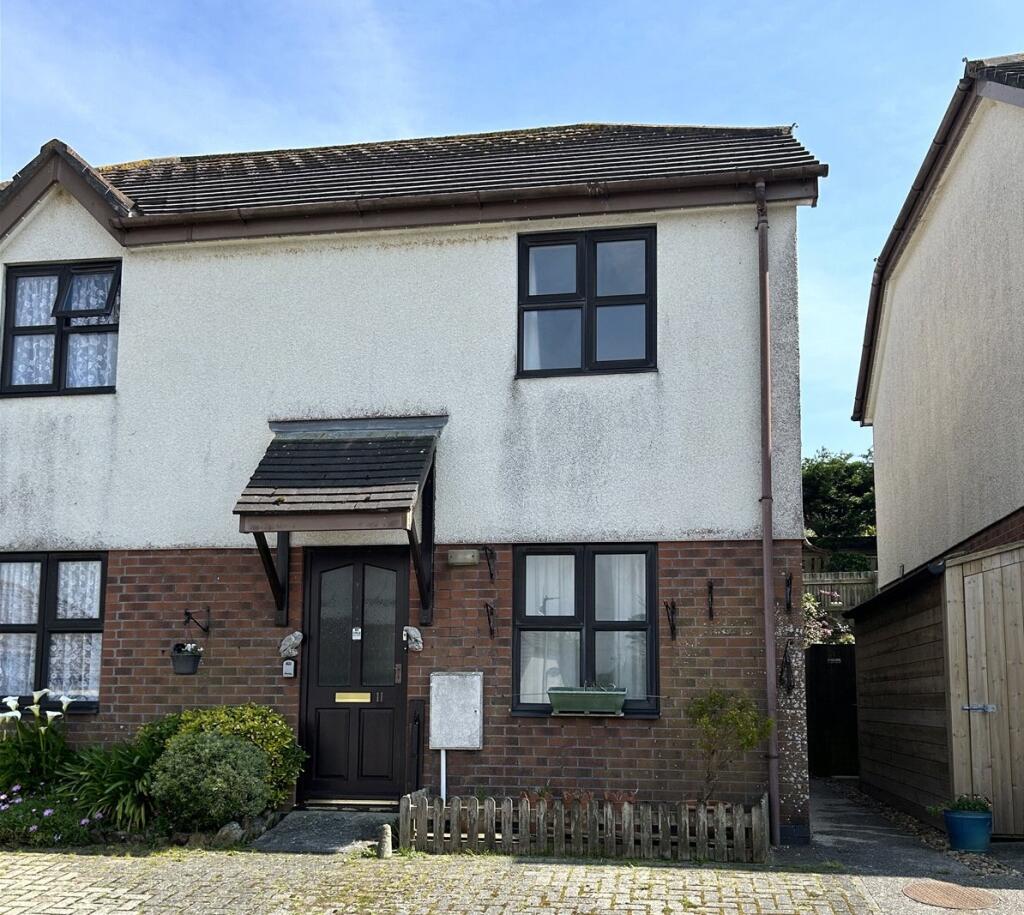 2 bedroom semi-detached house for sale in Park An Dreas, Veryan, Truro ...