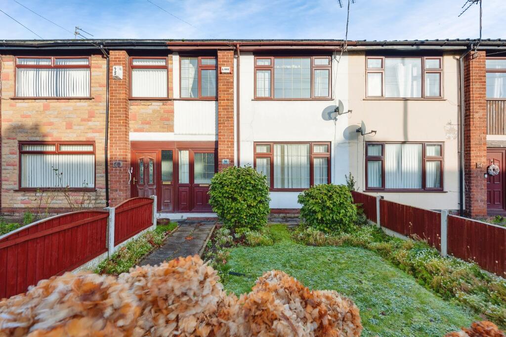 3 bedroom terraced house for sale in Deacon Road, Widnes, Cheshire, WA8