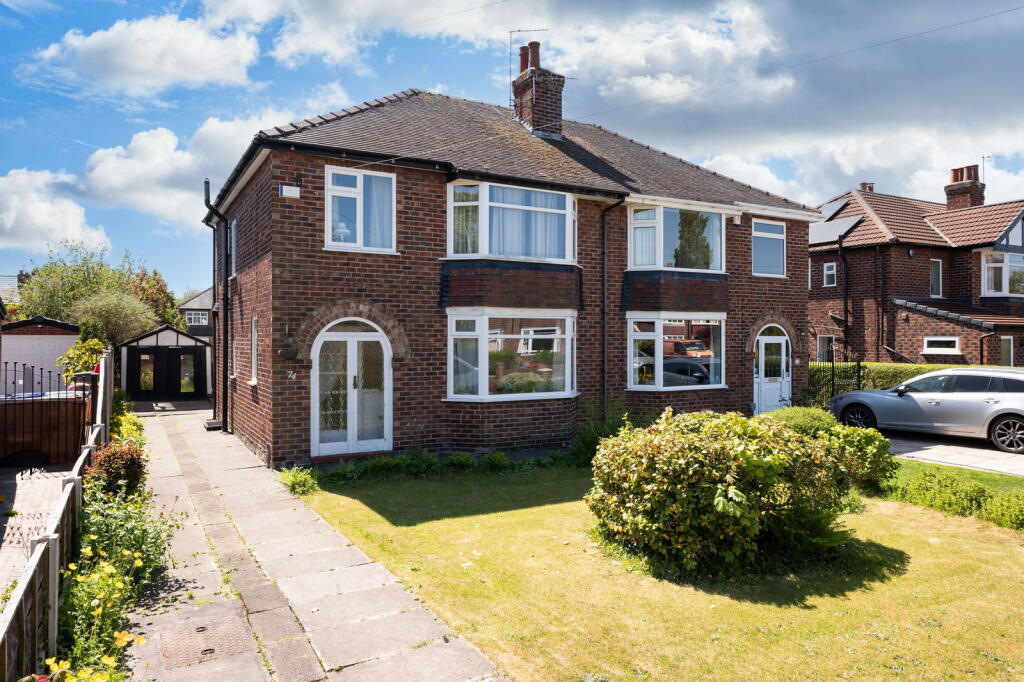 3 bedroom semi-detached house for sale in Cavendish Road, Hazel Grove ...