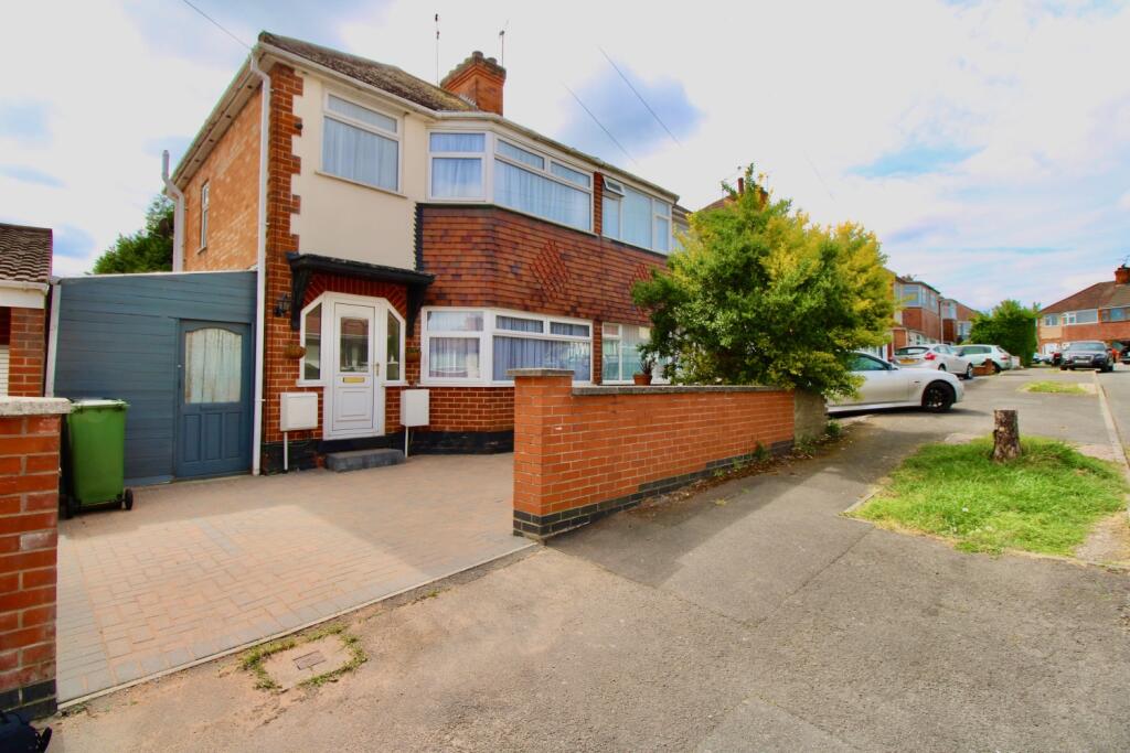 3 bedroom semi-detached house for sale in Cleveleys Avenue, Leicester ...
