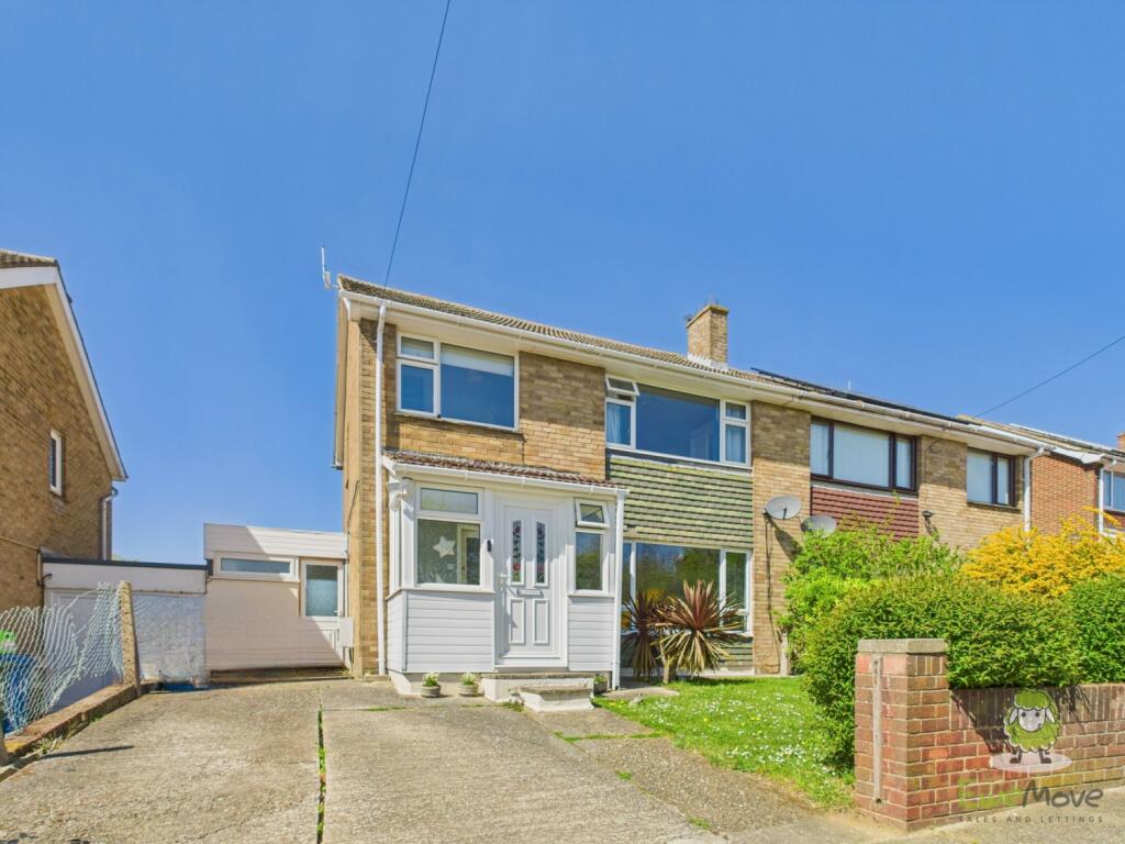 3 bedroom semi-detached house for sale in Range Road, Eastchurch ...