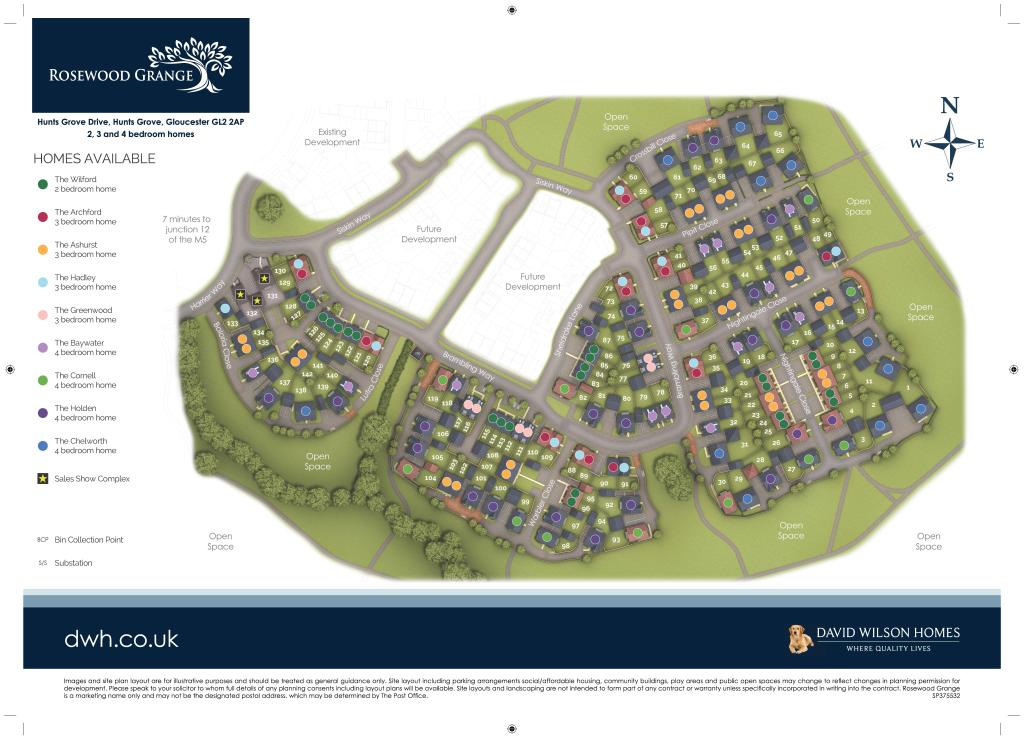 Contact Rosewood Grange New Homes Development by David Wilson Homes