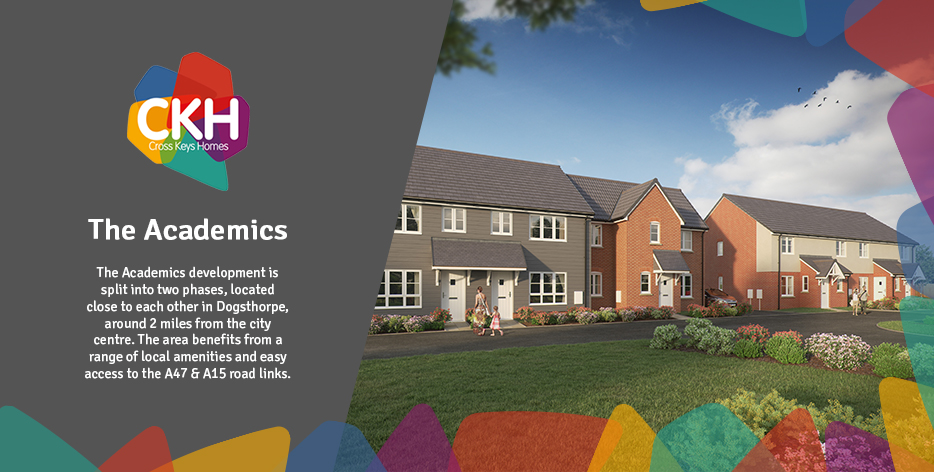 Academics New Homes Development by Cross Keys Homes