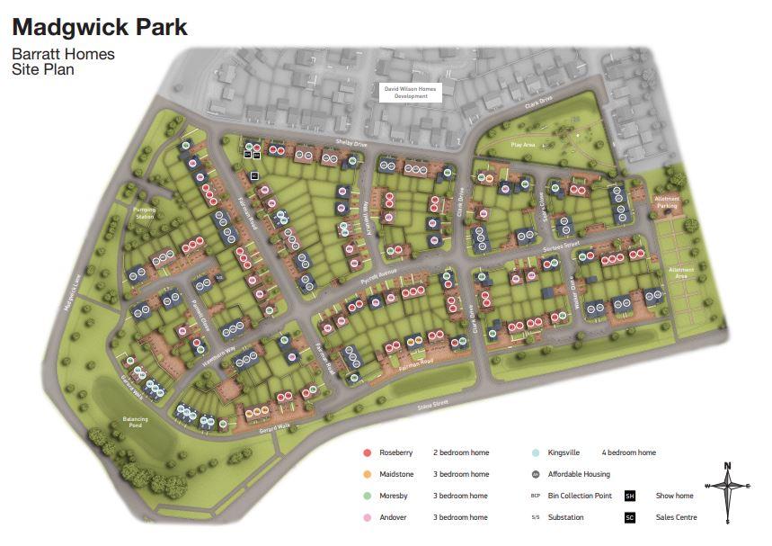 Contact Madgwick Park New Homes Development by Barratt Homes