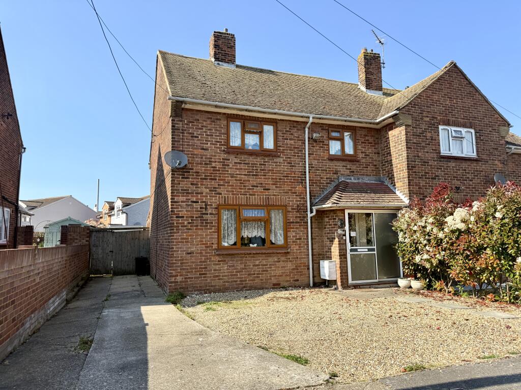 3 bedroom semi-detached house for sale in Shepherds Way, Lower Stoke ...