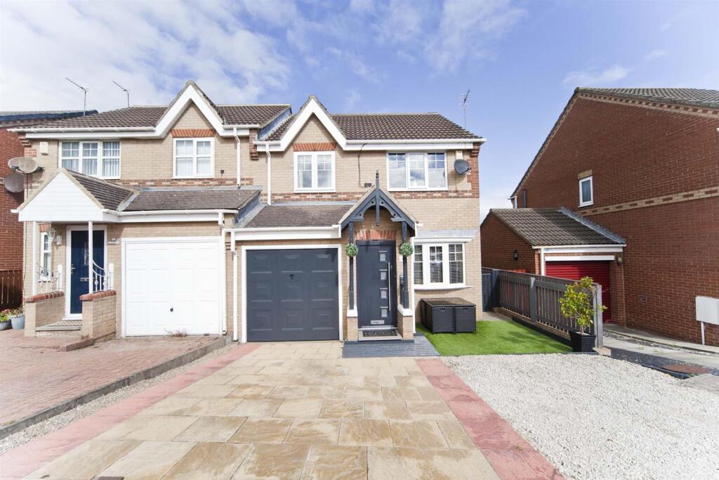 3 bedroom semi-detached house for sale in Liddle Close, Peterlee, SR8