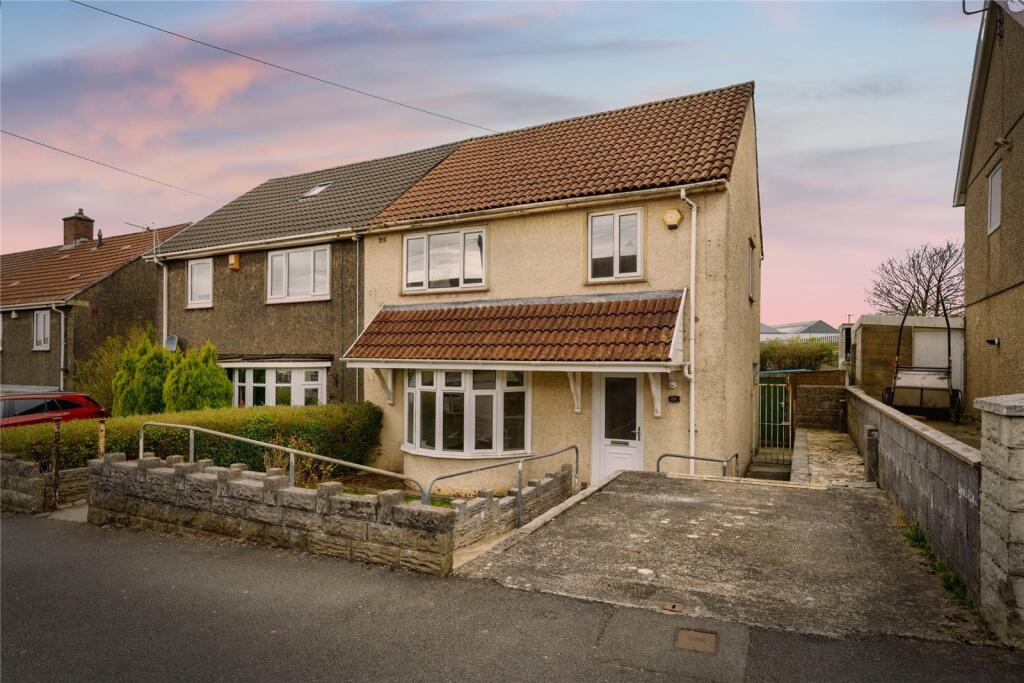 3 bedroom semi-detached house for sale in Prescelli Road, Penlan ...
