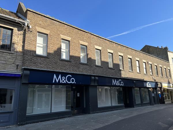 High street retail property to lease in 58 & 59 Baxtergate, Whitby, YO21
