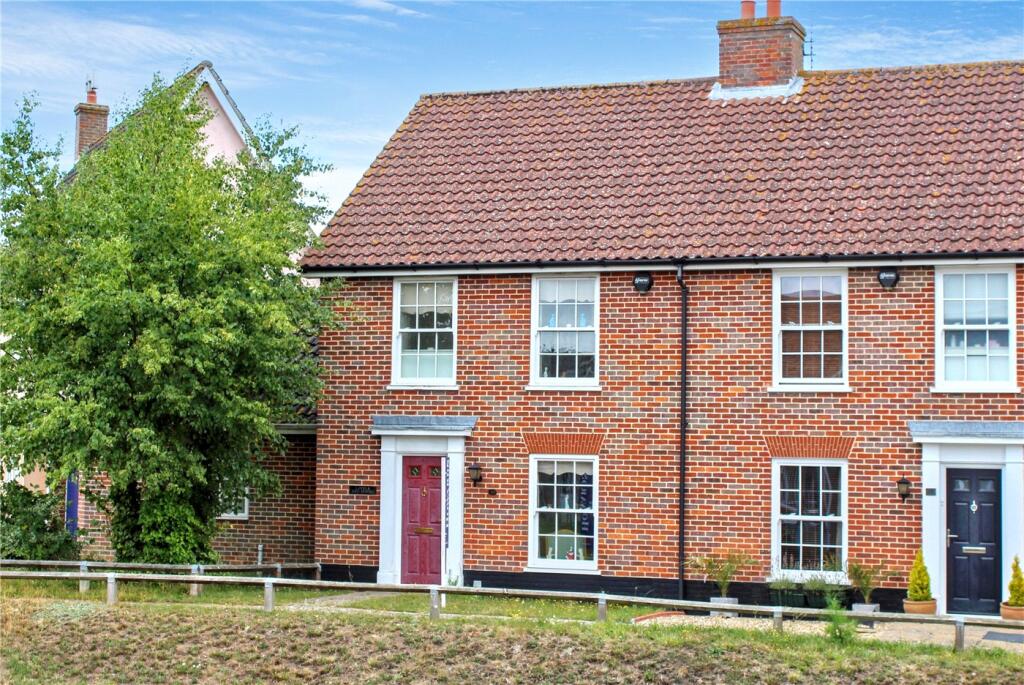 3 bedroom terraced house for sale in Chapel Road, Wrentham, Beccles ...