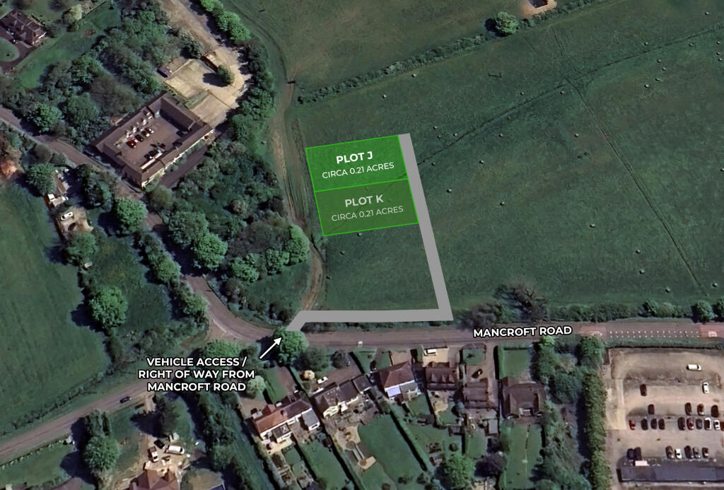 Land for sale in Plot J, Mancroft Road, Aley Green, Luton, Bedfordshire ...