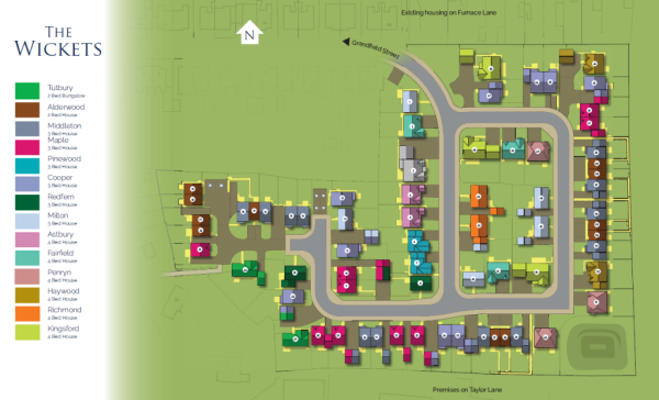 Contact The Wickets New Homes Development by Wheeldon Brothers Ltd