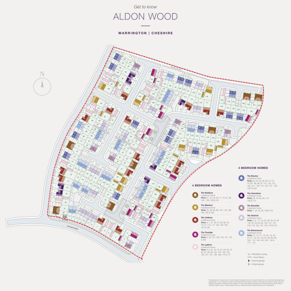 Contact Aldon Wood New Homes Development by Taylor Wimpey