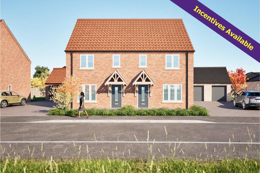 3 bedroom semi-detached house for sale in The Elm, Plot 34, Torbay Park, Scartho, Grimsby, DN33