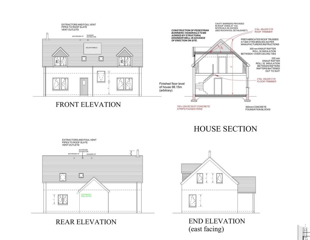 Plot for sale in East Grange Cottages, Kinloss, Forres, IV36