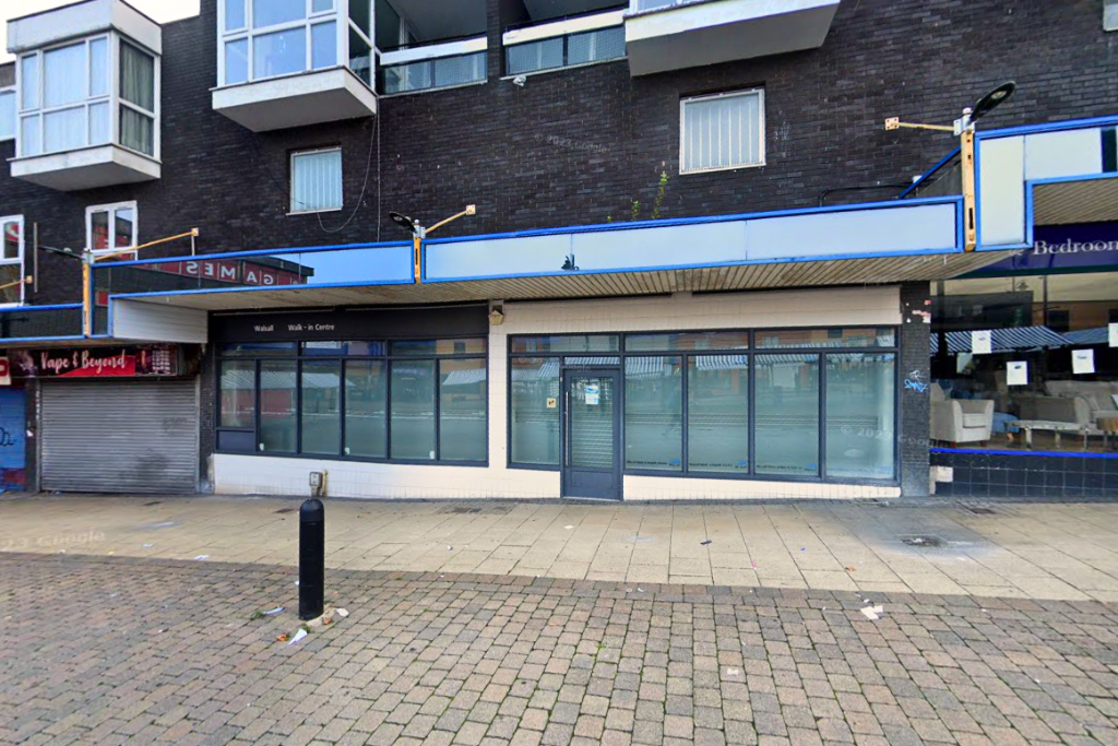 High street retail property to lease in Units 4 -5 Old Square, Walsall ...