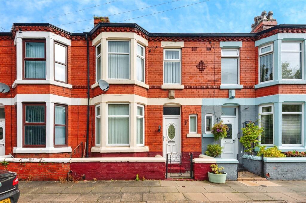 3 bedroom terraced house for sale in Haldane Road, Liverpool, Merseyside, L4