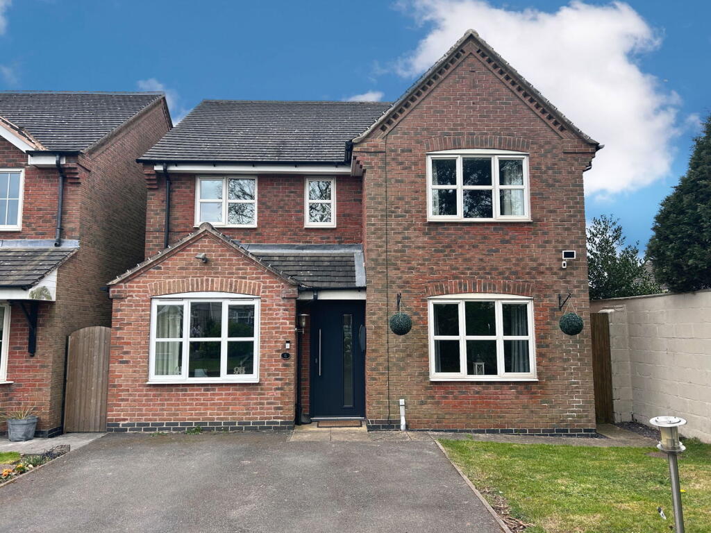 4 bedroom detached house for sale in Alice Gardens, Overseal ...