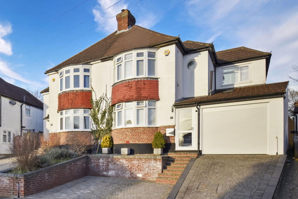 4 bedroom semi-detached house for sale in Warren Drive, Orpington, BR6 ...