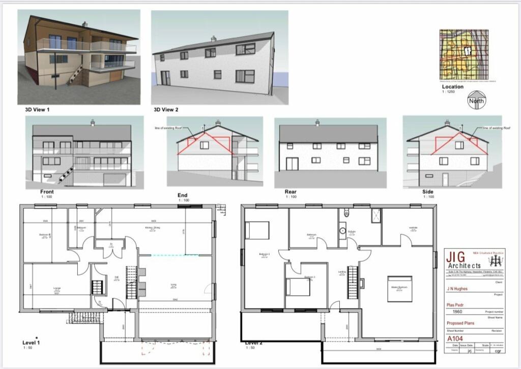 5 bedroom detached house for sale in Glan Y Don Parc, Bull Bay, Amlwch ...