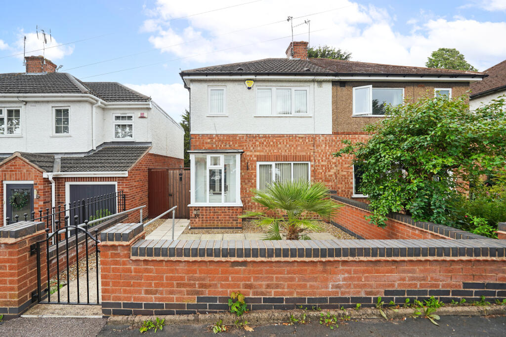 2 bedroom semi-detached house for sale in Halifax Drive, Leicester ...