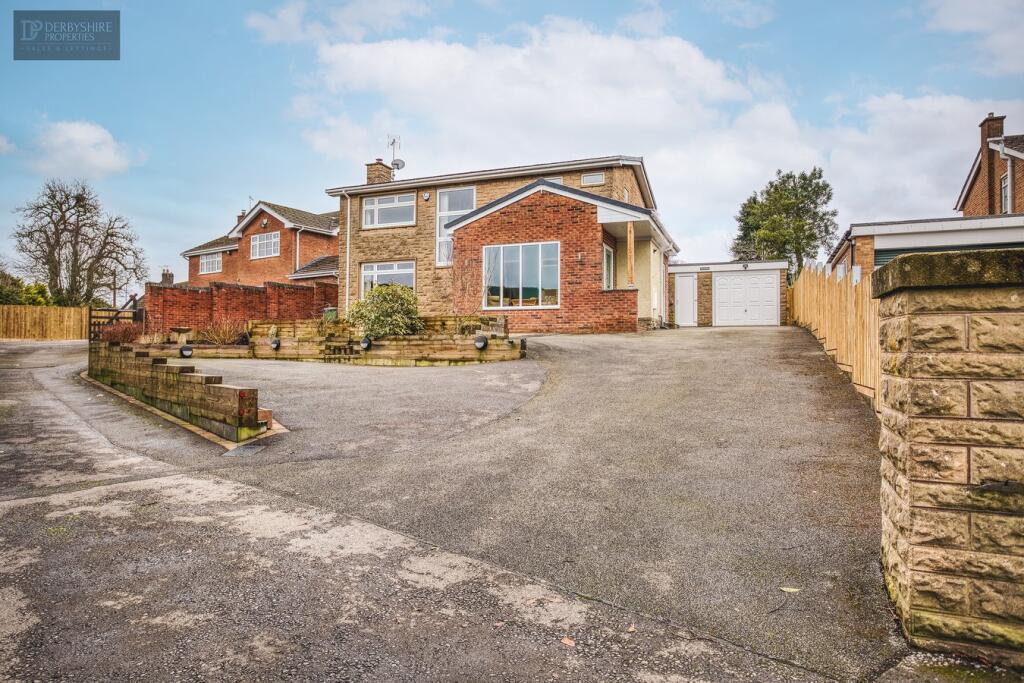 4 bedroom detached house for sale in Wingfield Road, Oakerthorpe, DE55