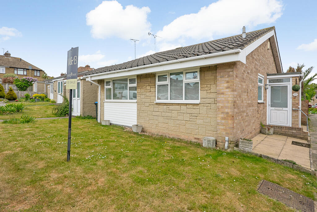 2 bedroom semi-detached bungalow for sale in Cranbourne Close, Ramsgate ...
