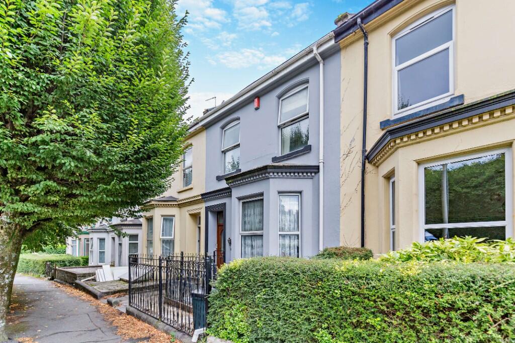 4 bedroom terraced house for sale in Stuart Road, Plymouth, Devon, PL1