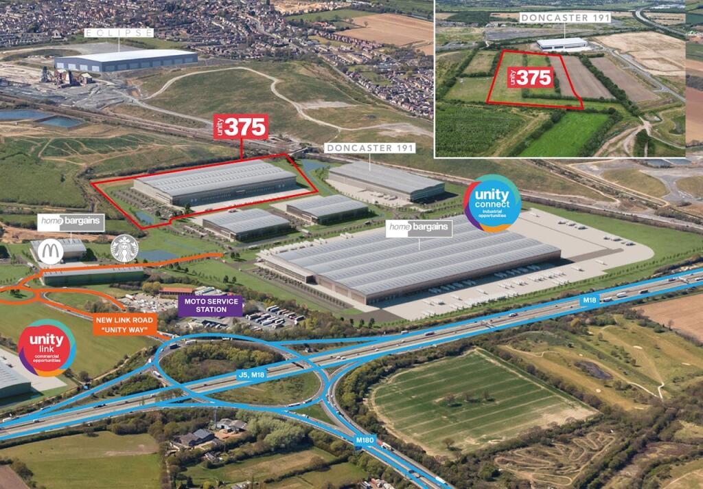 Light industrial facility to lease in 375 Unit, UNITY, Junction 5, M18 ...