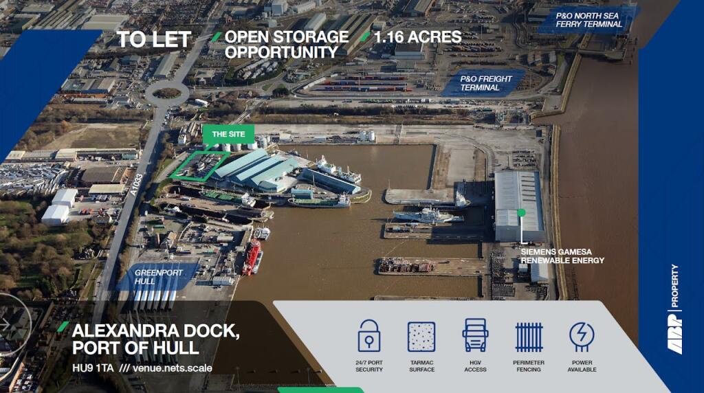 Storage facility to lease in 1.16 acres of Open Storage Land, Alexandra ...