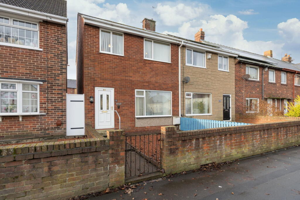3 bedroom terraced house for sale in Alexandra Road, Ashington, NE63 ...