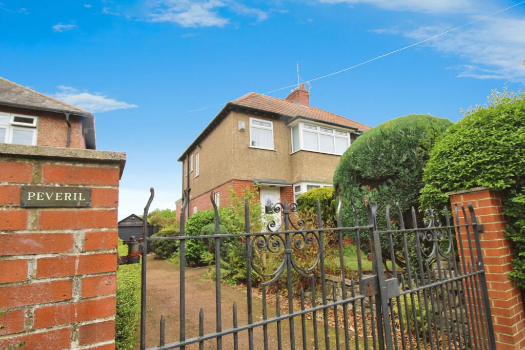 3 bedroom semi-detached house for sale in Moor Road, Prudhoe, NE42 5LH ...