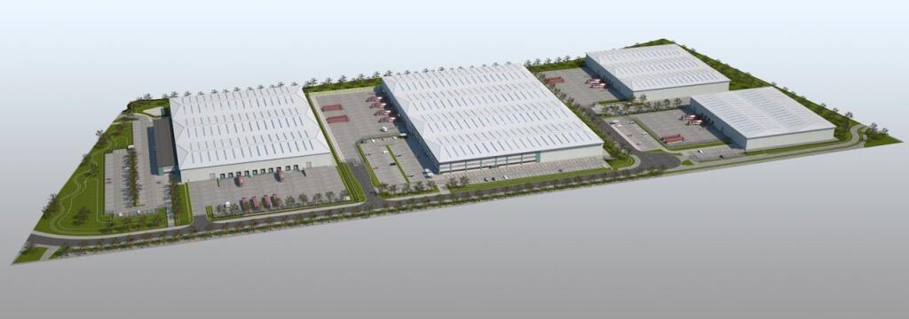 Distribution warehouse to lease in Logistics City Andover, Plot 90 ...