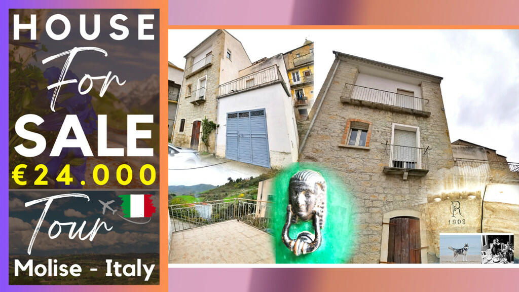 3 bedroom town house for sale in Lucito, Campobasso, Molise, Italy