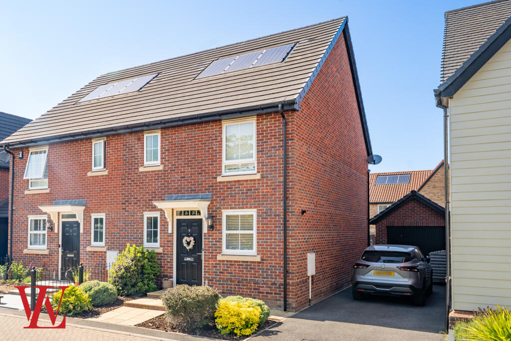 3 bedroom semi-detached house for sale in Barley Way, Elsenham, CM22