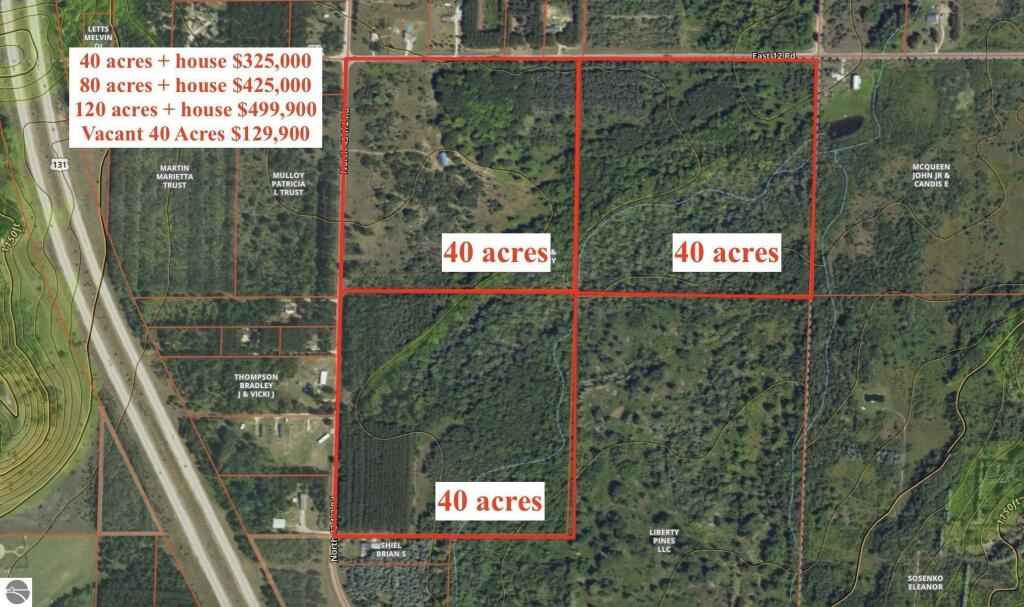 3 bedroom detached house for sale in Michigan, Wexford County, Manton, USA