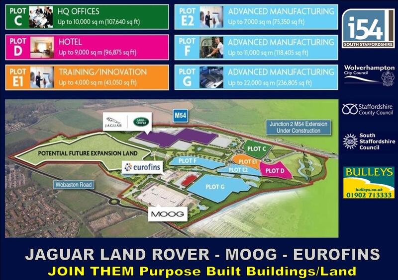 Land to lease in i54 Wobaston Road, Wolverhampton, Wolverhampton, WV10