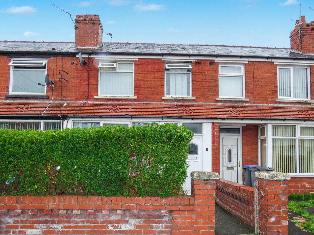 3 bedroom terraced house for sale in 60 Ellesmere Road, Blackpool ...