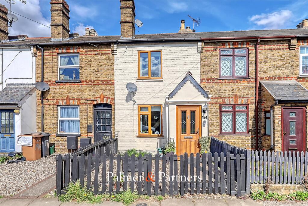 2 bedroom terraced house for sale in Rainsford Road, Chelmsford, Essex, CM1