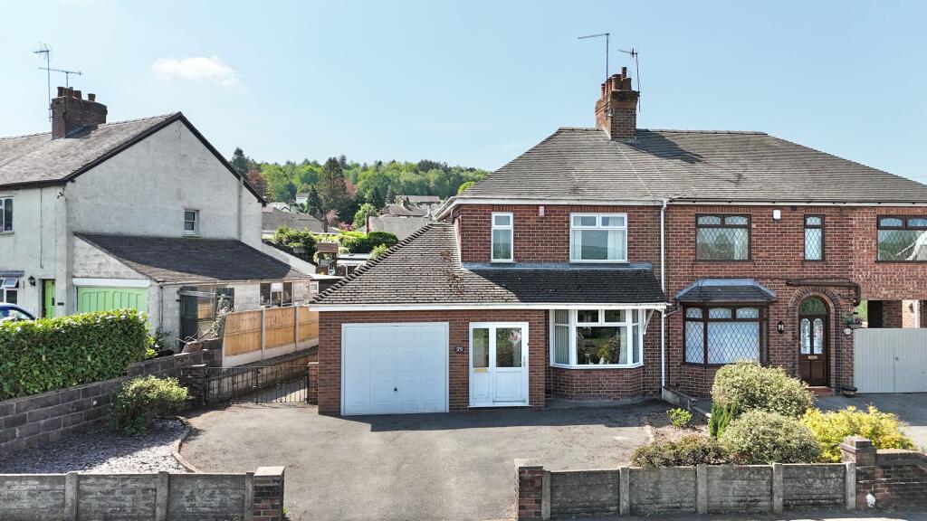 3 bedroom semi-detached house for sale in Highfield Avenue, Cheadle, ST10
