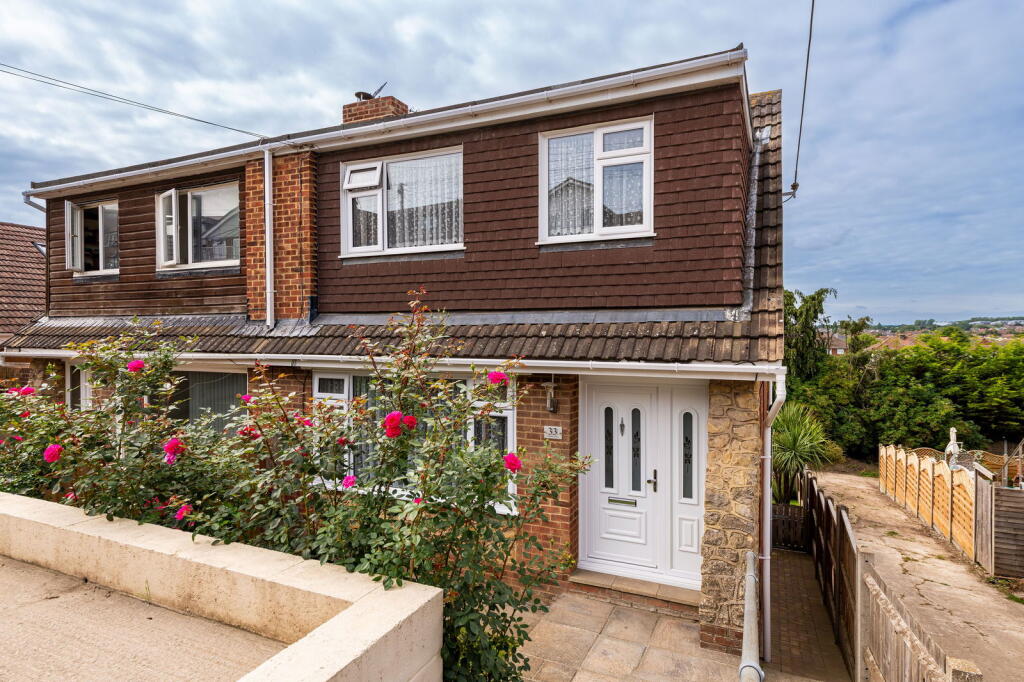 3 bedroom semi-detached house for sale in Clovelly Drive, Minster On ...