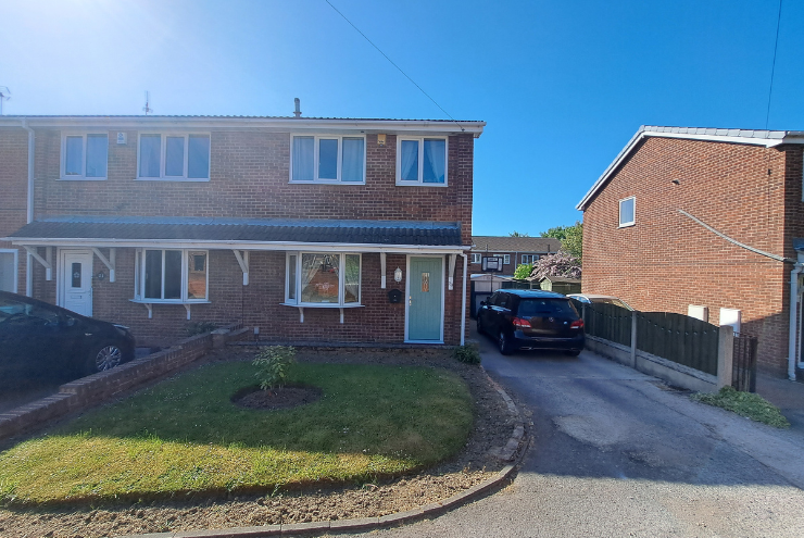 3 bedroom semi-detached house for sale in Tredis Close, Barnsley, South ...