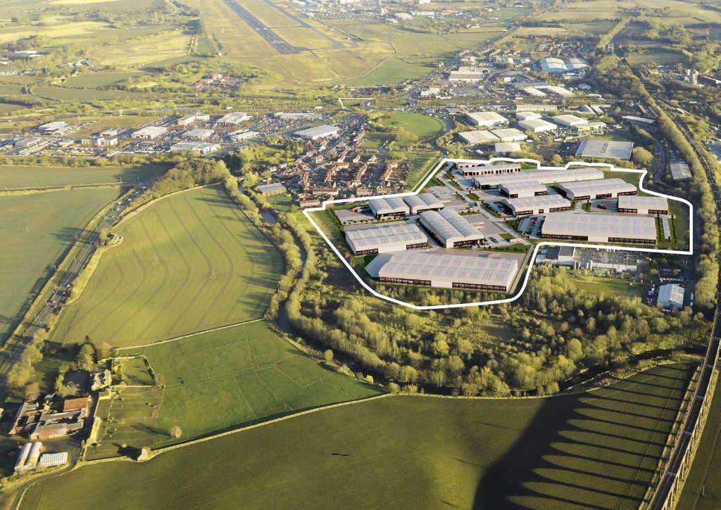 Industrial park to lease in EDI Approach, Junction 1, M9, Newbridge ...