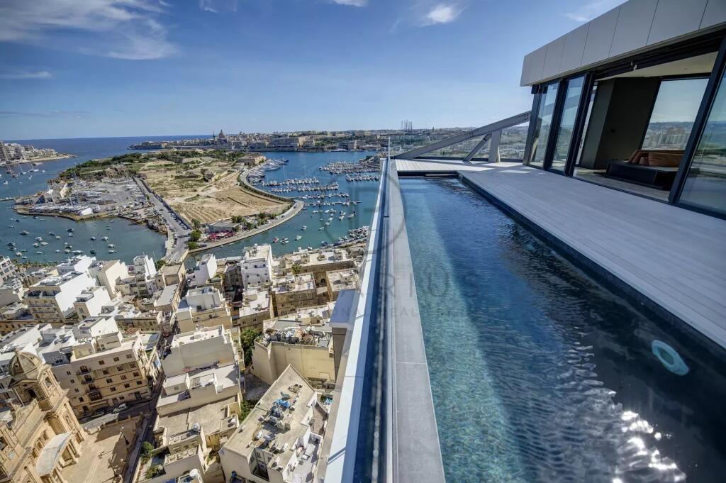 3 bedroom penthouse for sale in Gzira, Malta