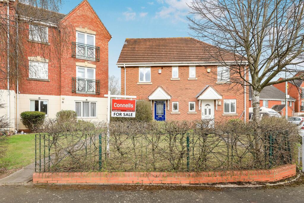 2 bedroom semi-detached house for sale in Barbel Drive, Wednesfield ...