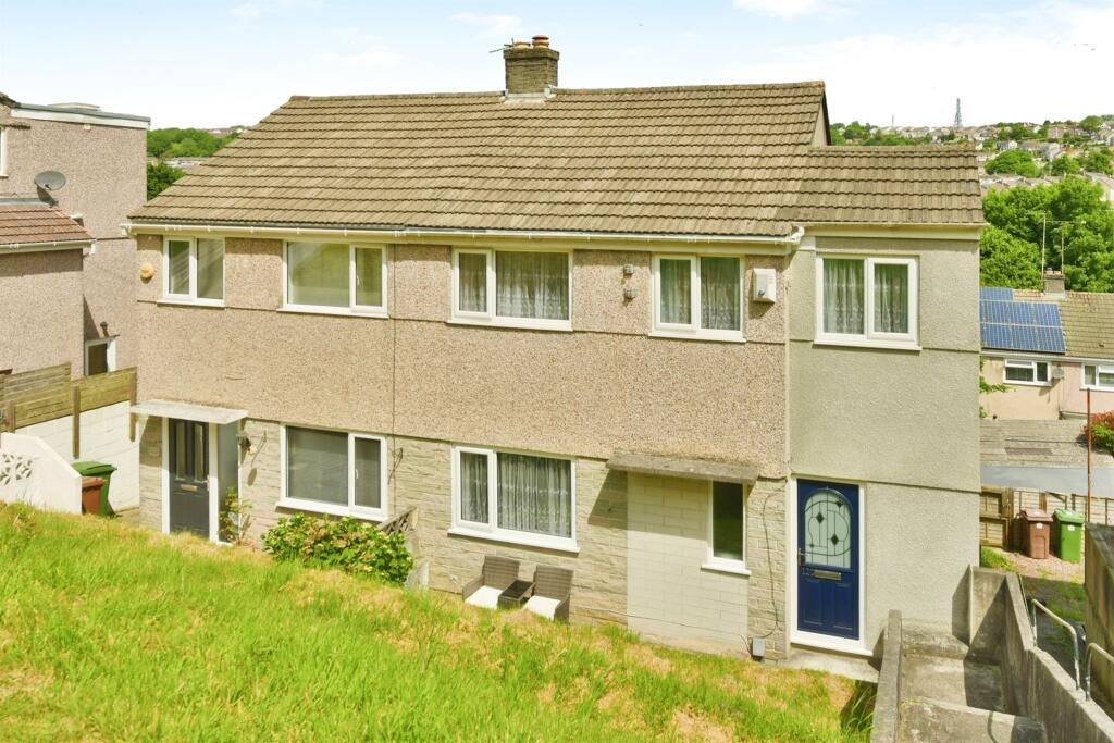 3 bedroom semi-detached house for sale in Donnington Drive, Plymouth, PL3