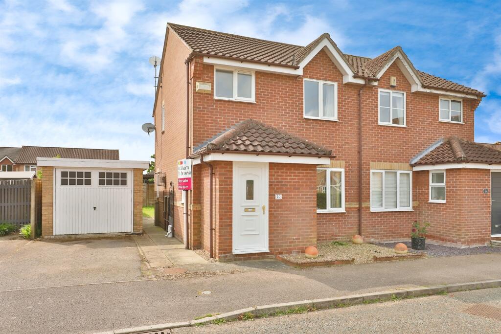 3 bedroom semi-detached house for sale in Harry Blunt Way, Scarning ...