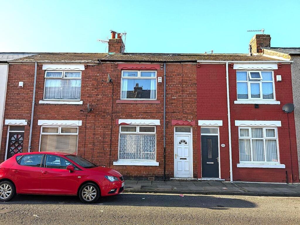 2 bedroom terraced house for sale in Marlborough Street, Hartlepool ...