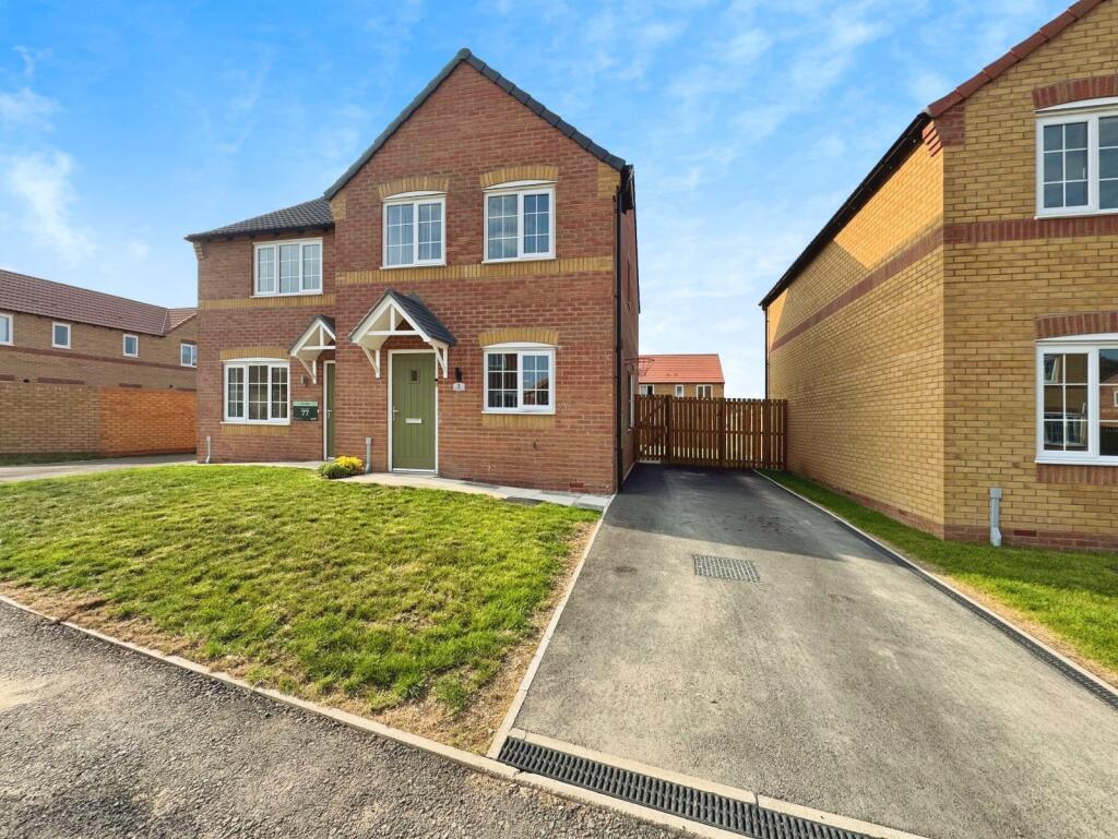 3 bedroom semi-detached house for sale in Harrier Drive, Langold ...