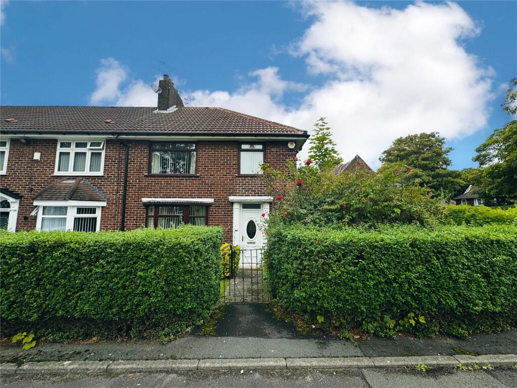 3 bedroom end of terrace house for sale in Brookside Avenue, Knotty Ash ...