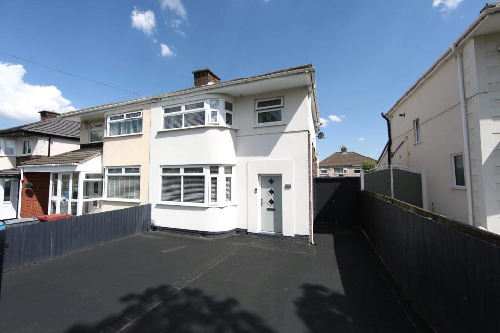 3 bedroom semi-detached house for sale in Kingsway, Roby, Liverpool ...